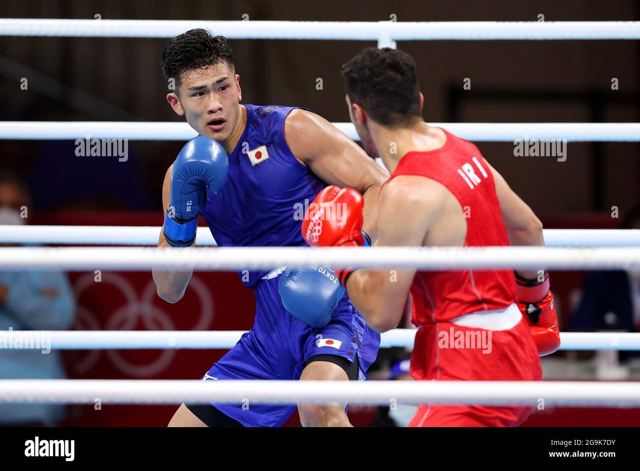 Tokyo, Japan. 26th July, 2021. Yuito Moriwaki (JPN) Boxing : Men's ...