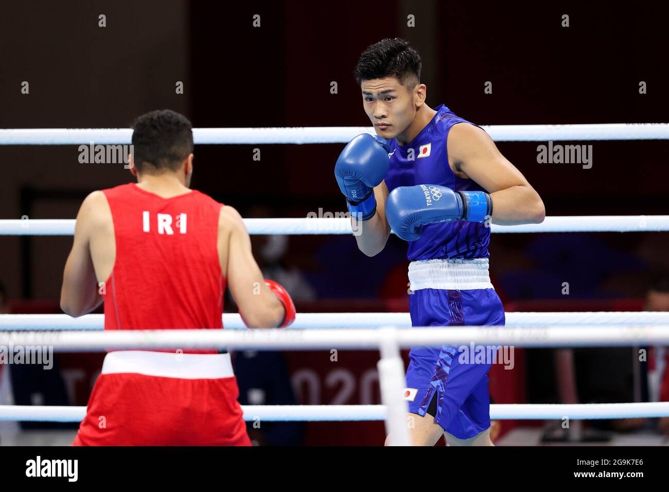 Tokyo, Japan. 26th July, 2021. Yuito Moriwaki (JPN) Boxing : Men's ...