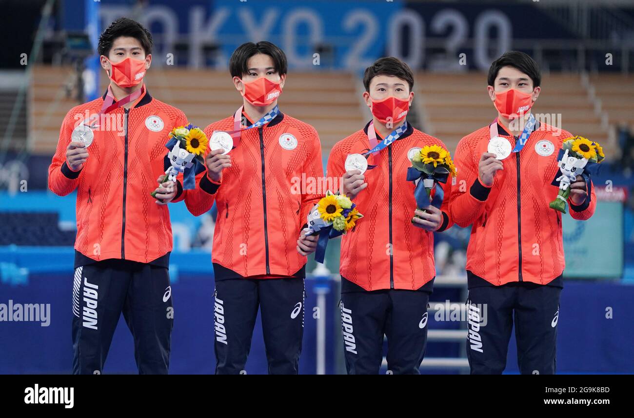 Tokyo, Japan. 26th July, 2021. Hashimoto Daiki, Kaya Kazuma, Kitazono ...