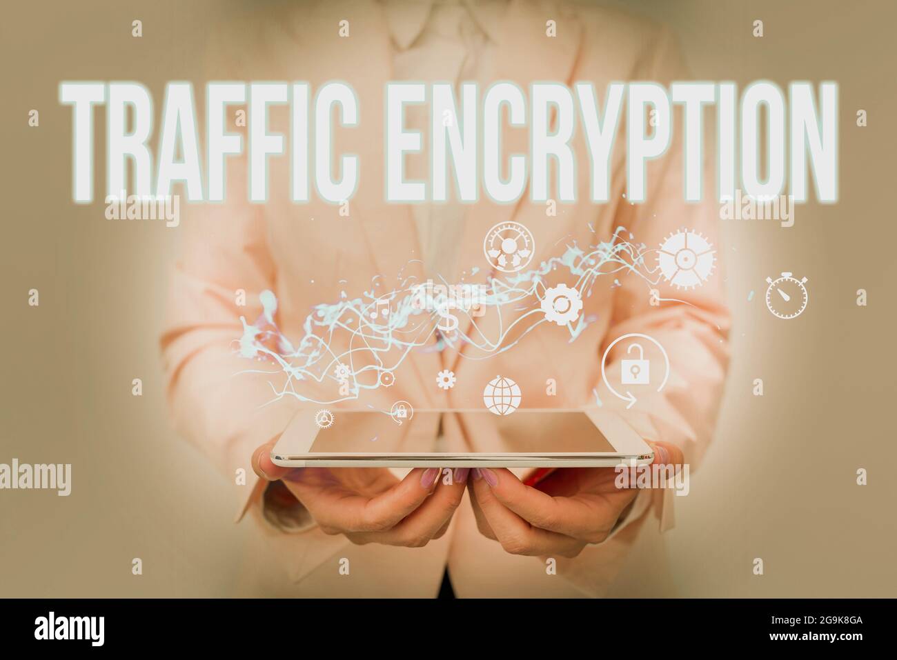 Conceptual caption Traffic Encryption. Internet Concept method of ...