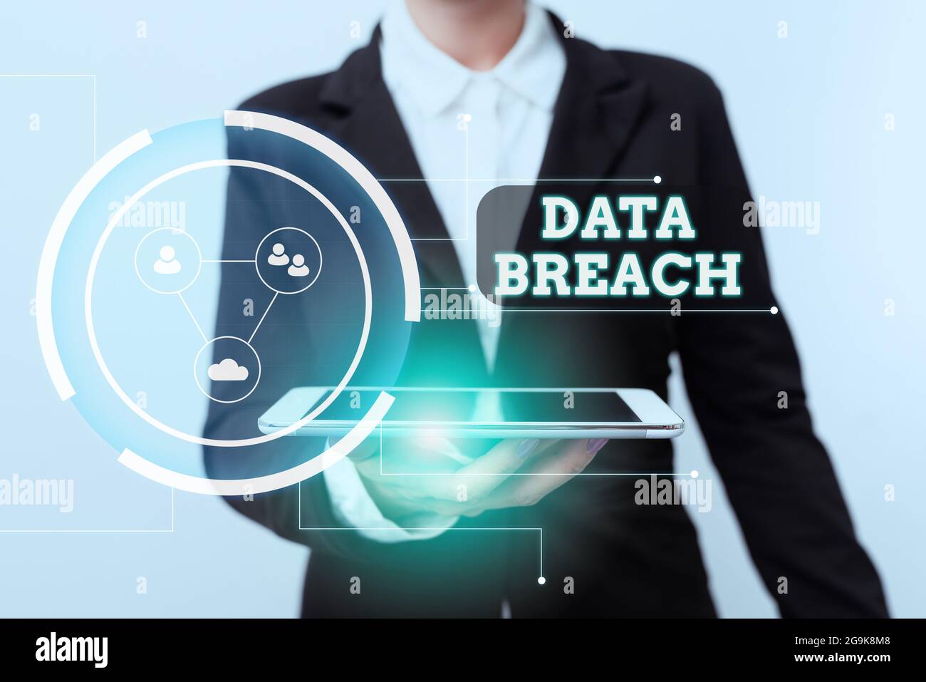 Conceptual display Data Breach. Concept meaning unauthorized release of ...