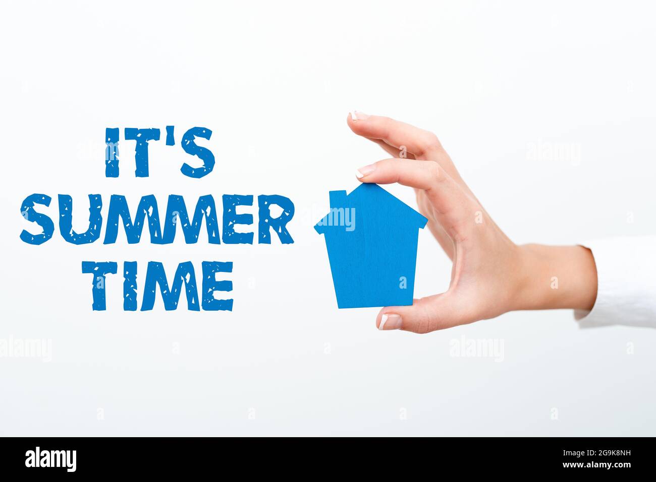 Hand writing sign It S Summer Time. Business idea season for fun and ...