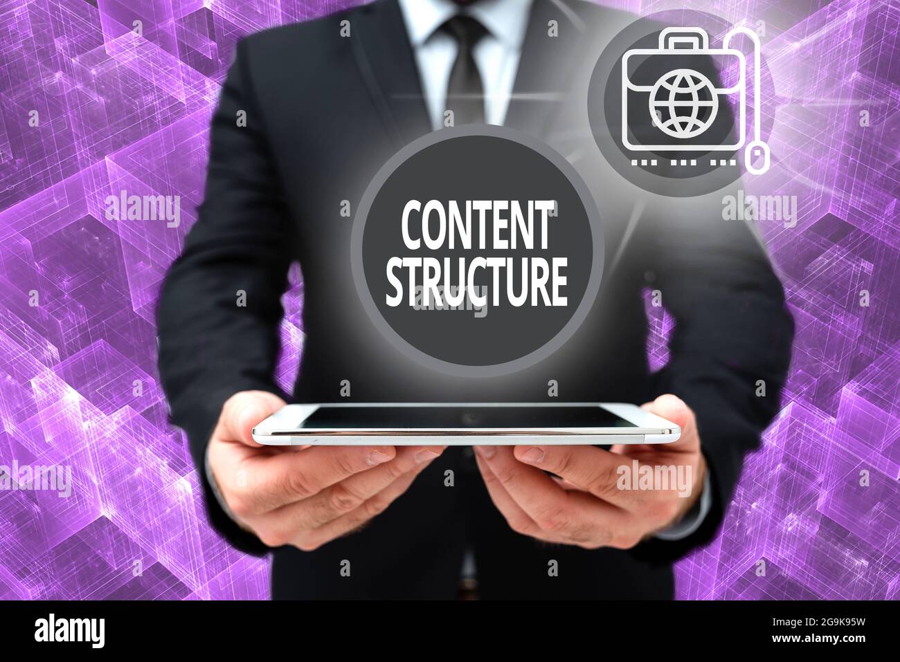 Conceptual display Content Structure. Word for information that is ...