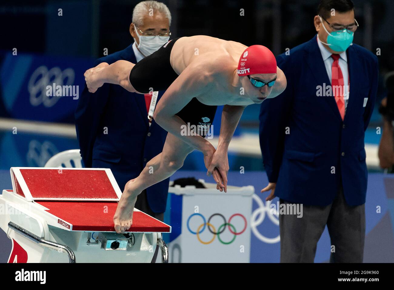Tokyo, Japan. 27th July, 2021. TOKYO, JAPAN - JULY 27: Duncan Scott of ...