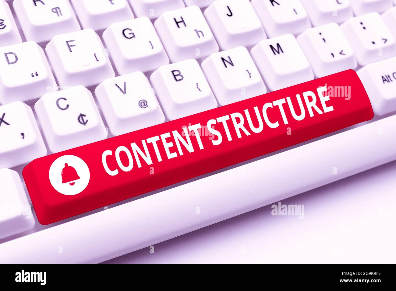 Inspiration showing sign Content Structure. Concept meaning information ...