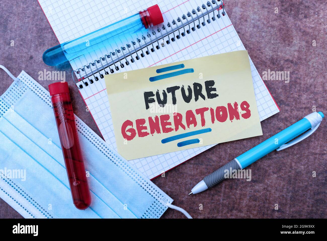 Handwriting text Future Generations. Business showcase generations to ...