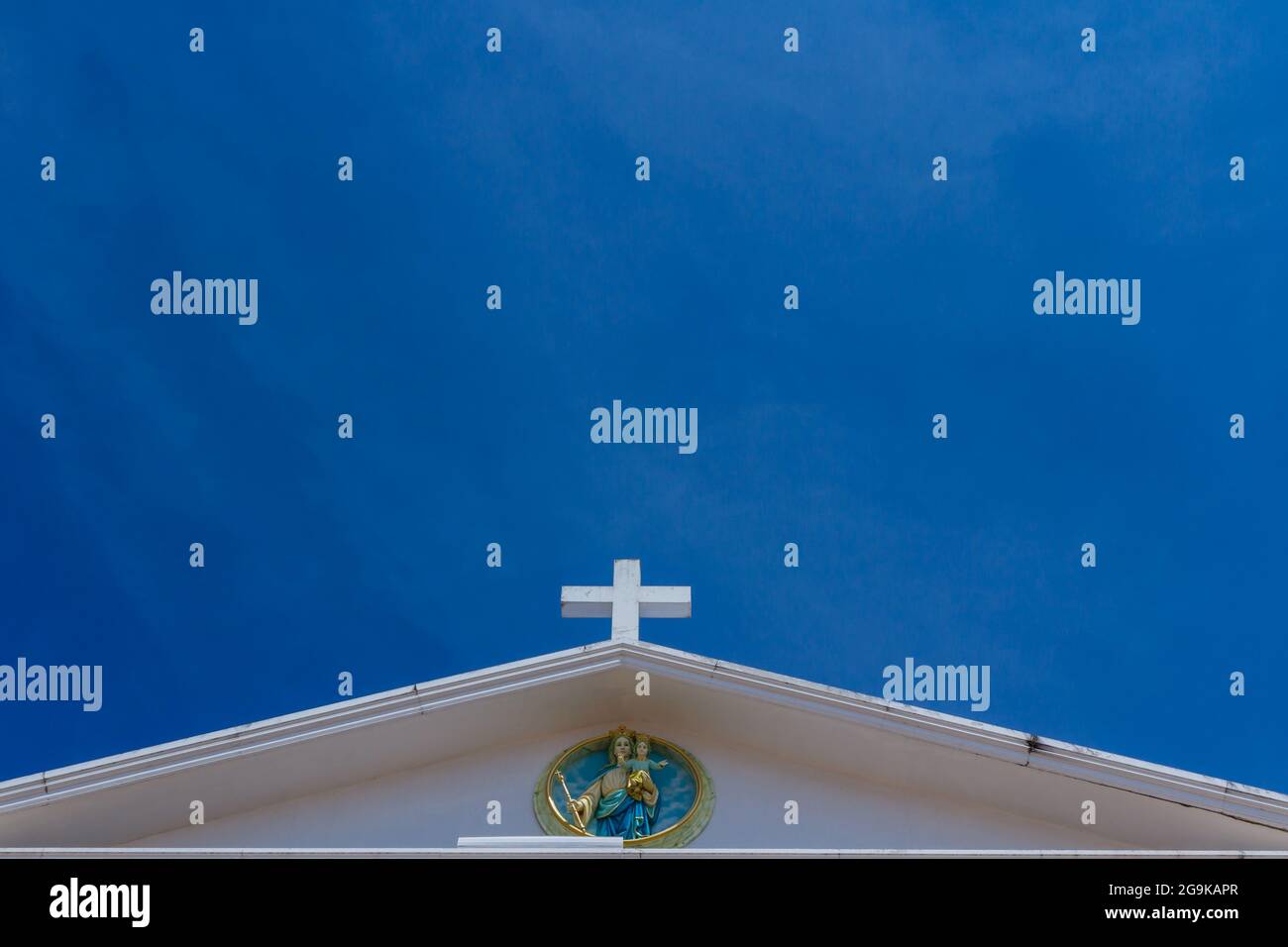 Big white cross hi-res stock photography and images - Alamy