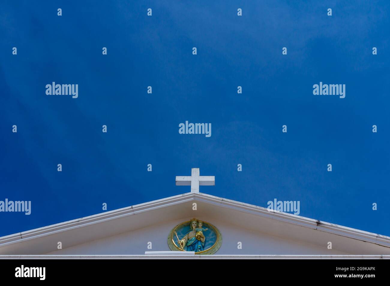 Big white cross hi-res stock photography and images - Alamy