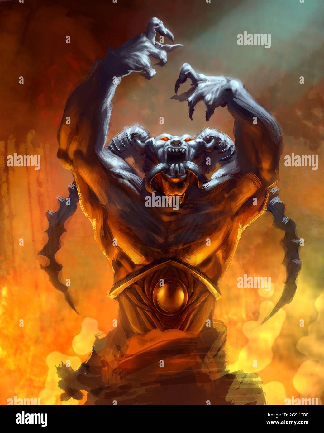 Demon of hell hi-res stock photography and images - Alamy