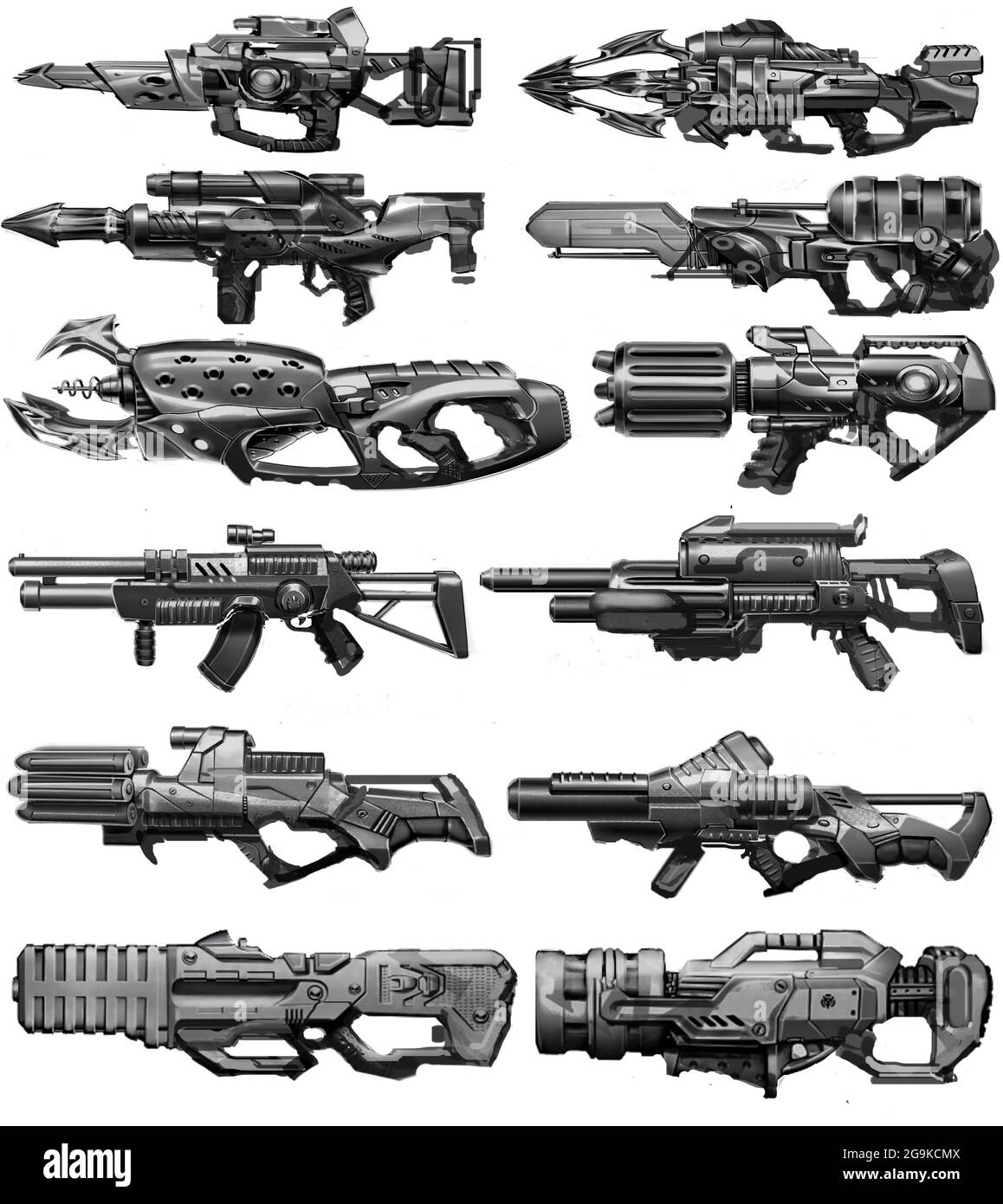 Futuristic Weapon Concept Art Concept Weapon, Eldar Safin