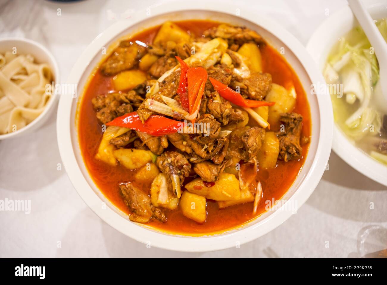 Xinjiang large plate chicken hi-res stock photography and images - Alamy