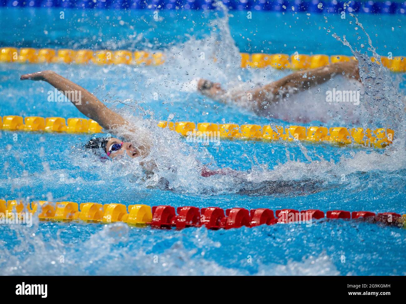 Tokyo, Japan. 27th July, 2021. Regan Smith of (USA) compete in the ...