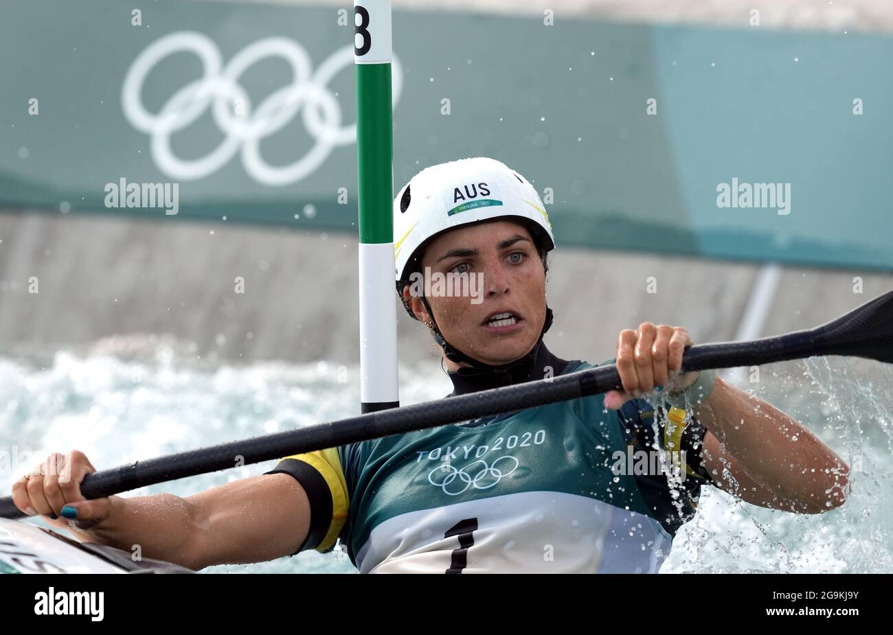 Australia's Jessica Fox during the Women's Kayak Semi-Final at the ...