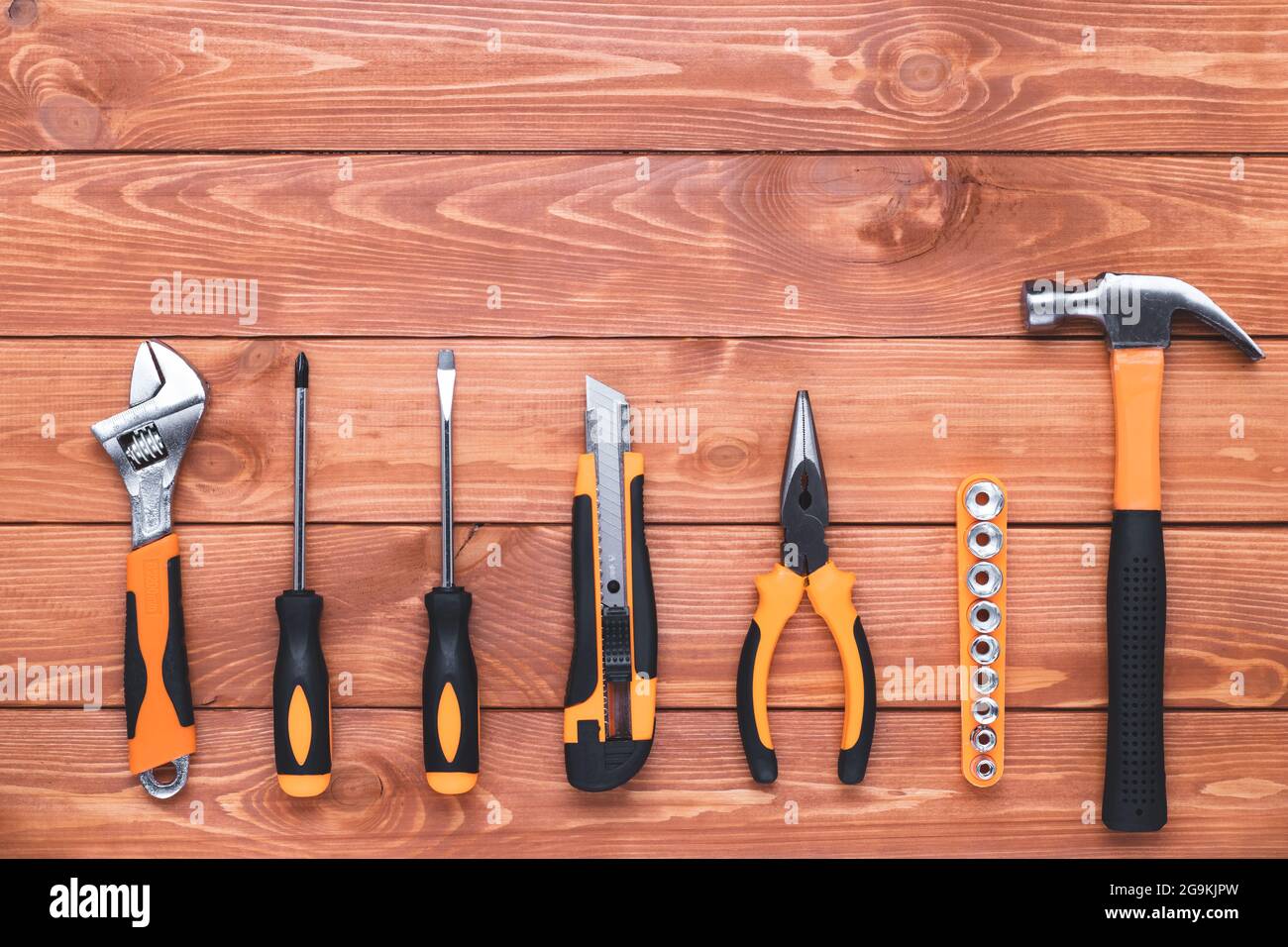 Construction Tools Border