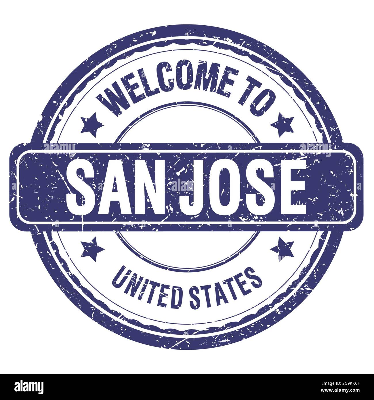 Welcome san jose blue hi-res stock photography and images - Alamy