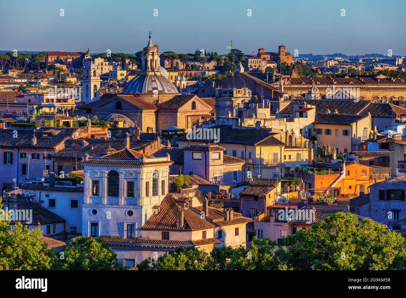 Rome sunset hi-res stock photography and images - Alamy