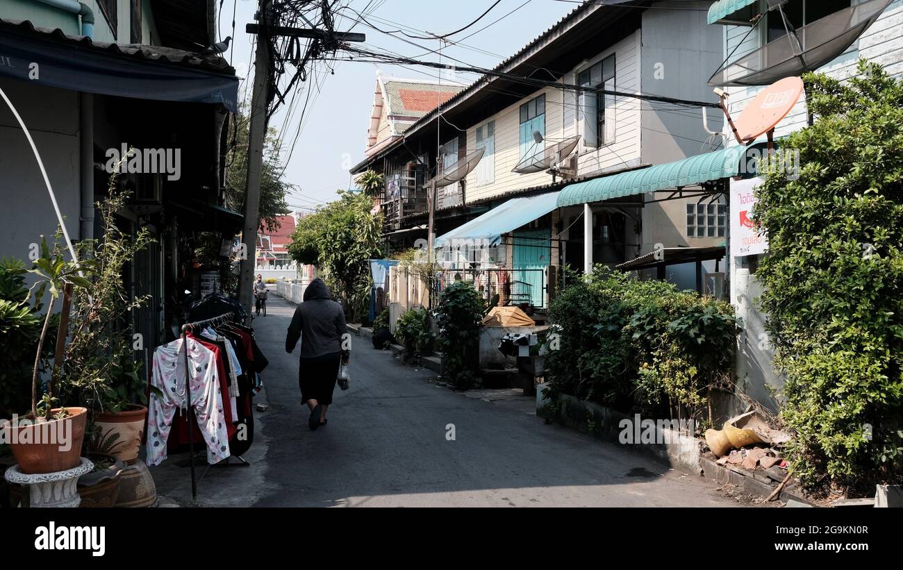 Chee Chin Khor Temple and Pagoda Tropical Khlong San Bangkok Thailand ...