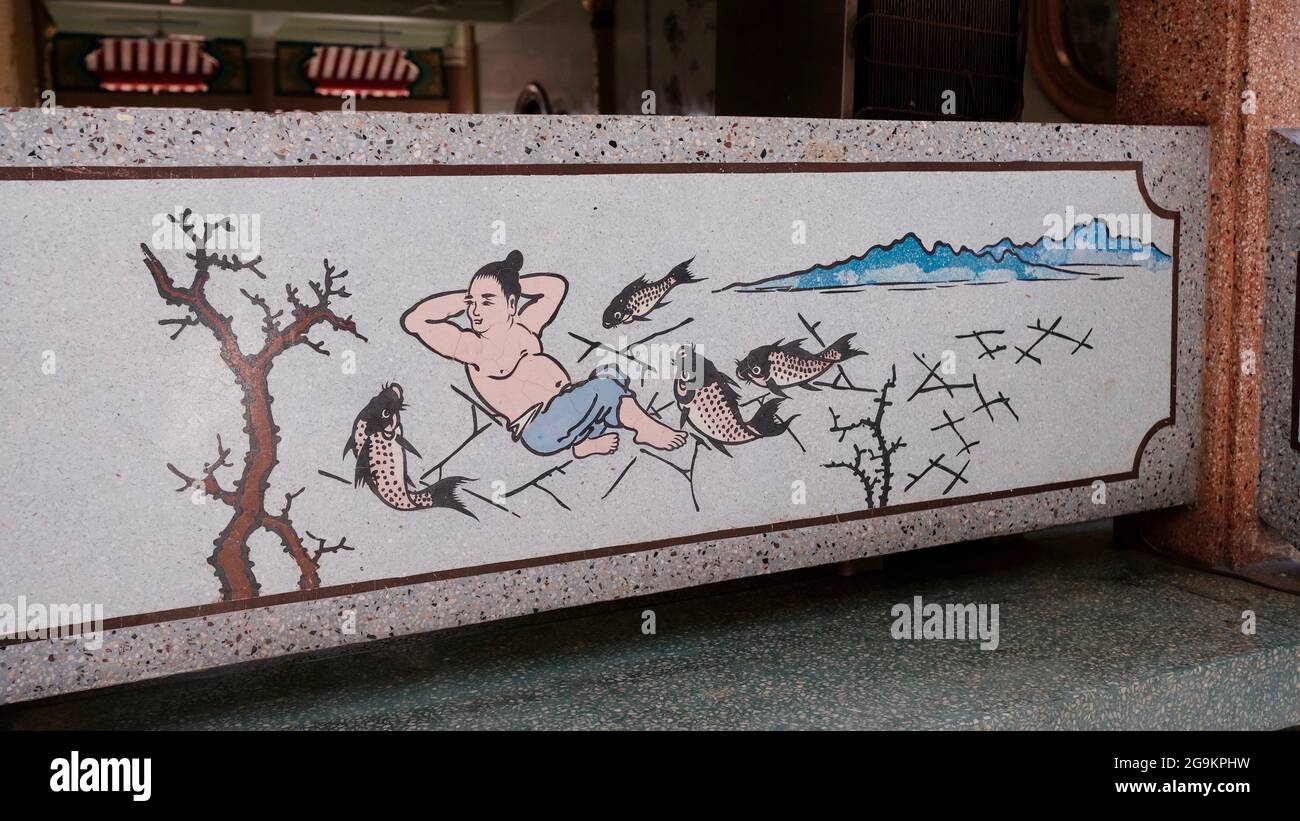 Chee Chin Khor Temple and Pagoda Tropical Khlong San Bangkok Thailand ...