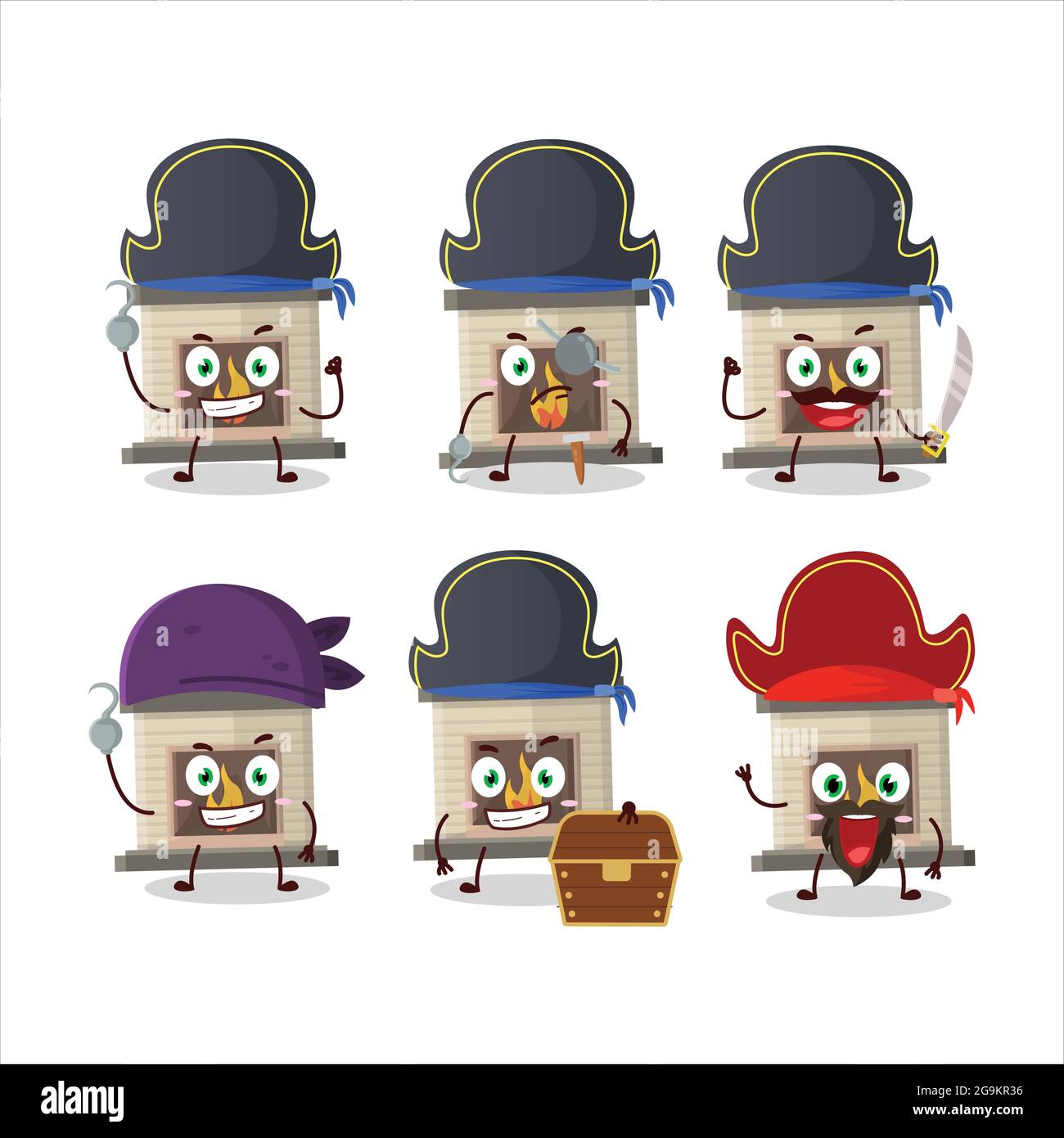 The pirate family cartoon hi-res stock photography and images - Alamy