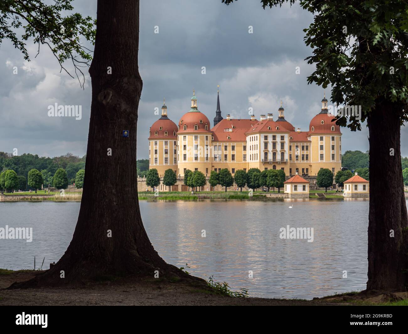 Moritzburg castle aerial hi-res stock photography and images - Alamy
