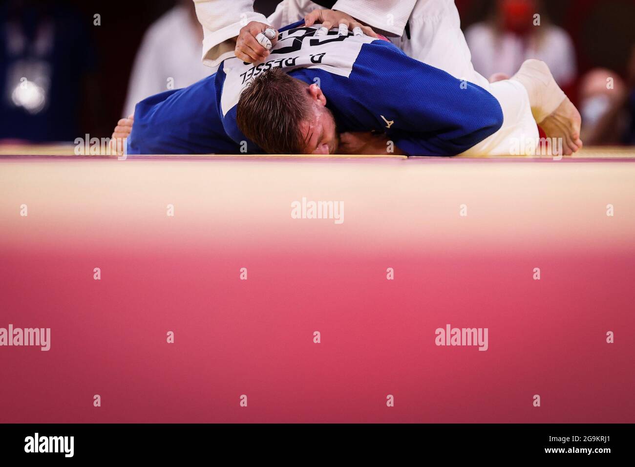 Tokyo, Japan. 27th July, 2021. Judo: Olympia, preliminary bout, - 81 kg ...