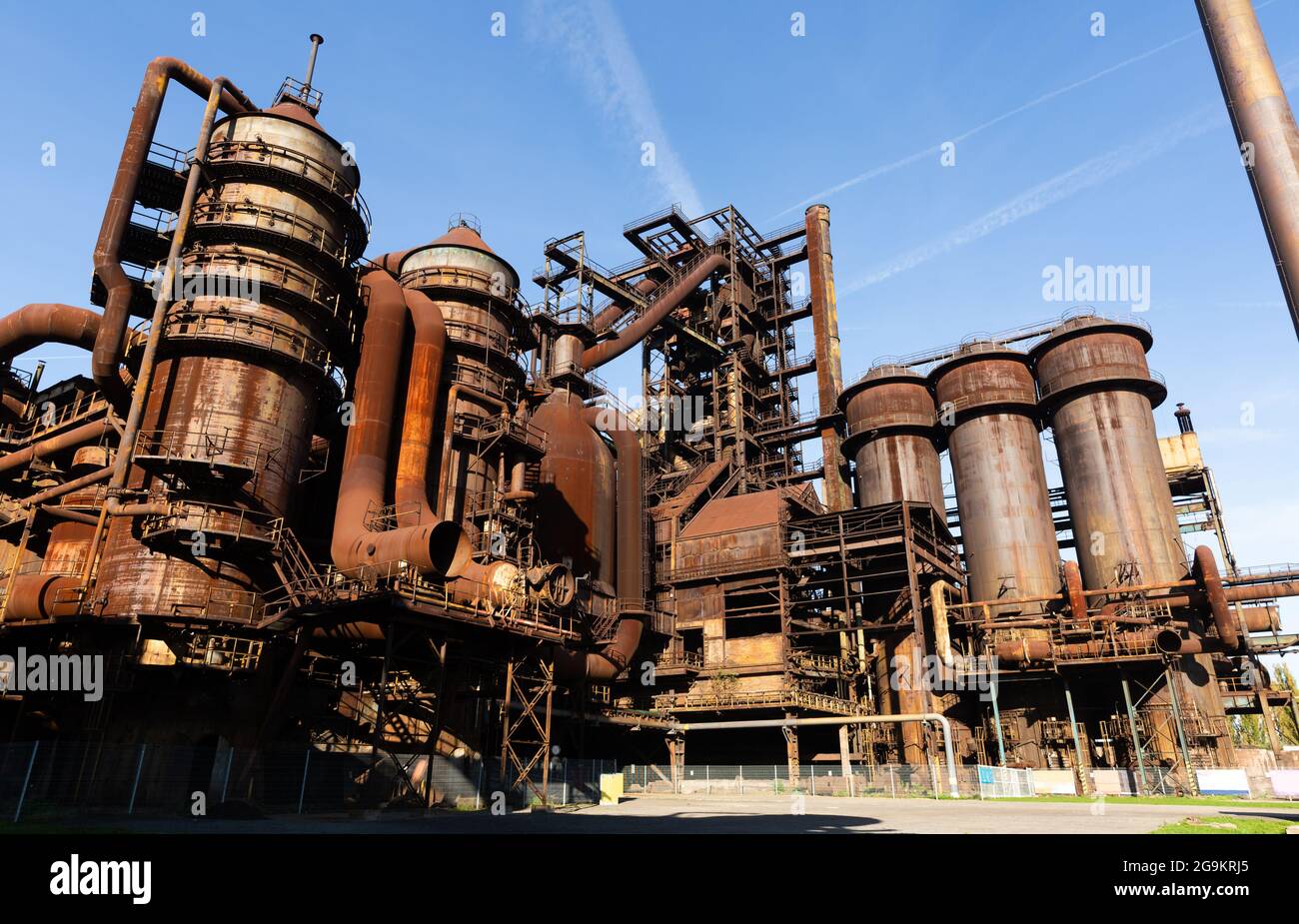 Old steel factory in hi-res stock photography and images - Alamy