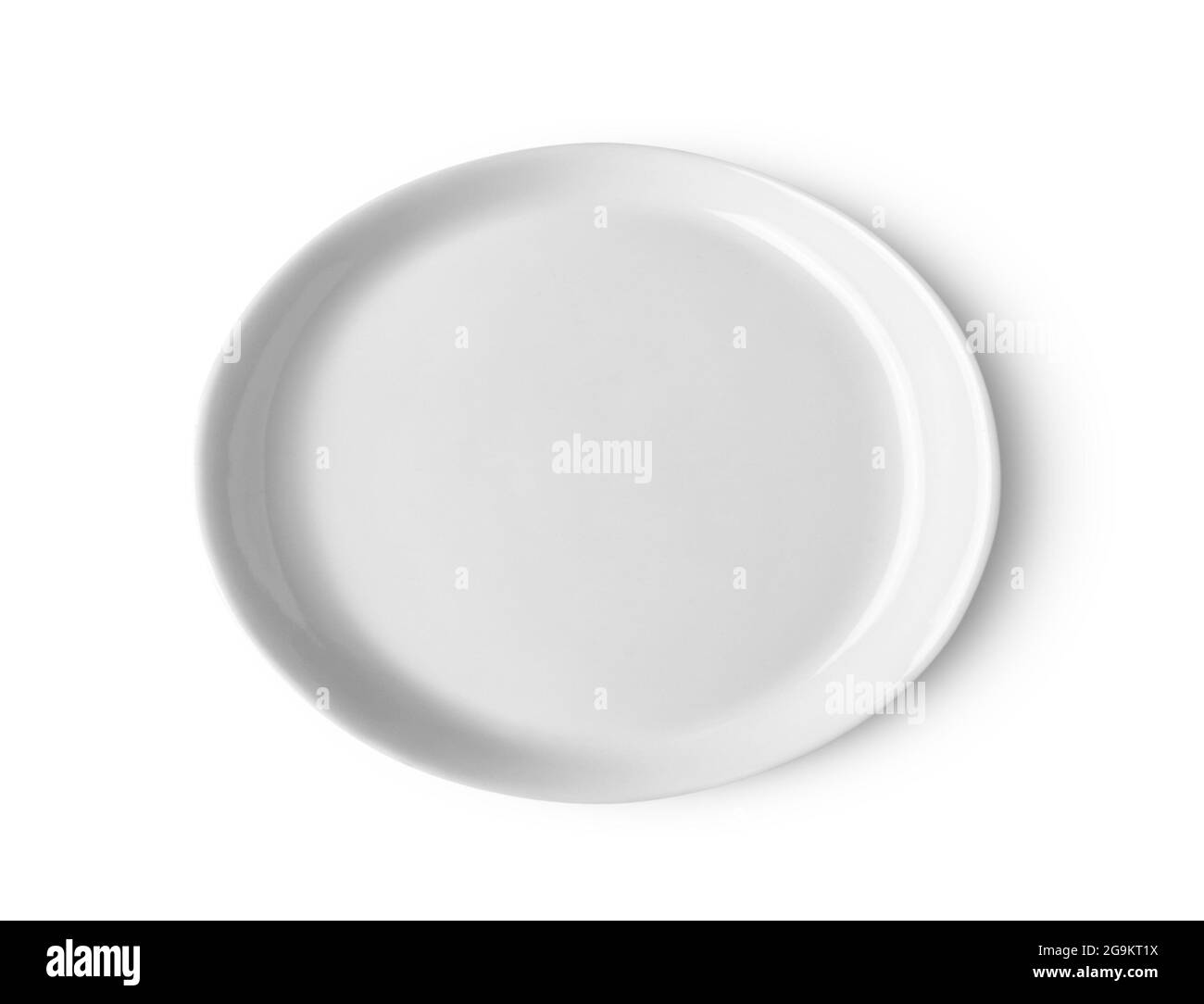 plate on white background Stock Photo - Alamy