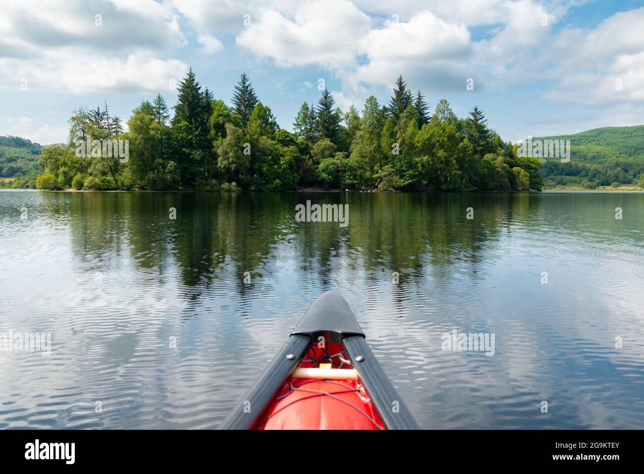 Loch ard canoe hi-res stock photography and images - Alamy