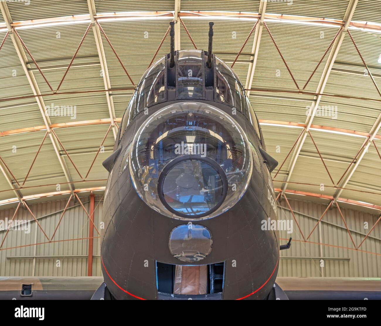 Lancaster bomber turret hi-res stock photography and images - Alamy