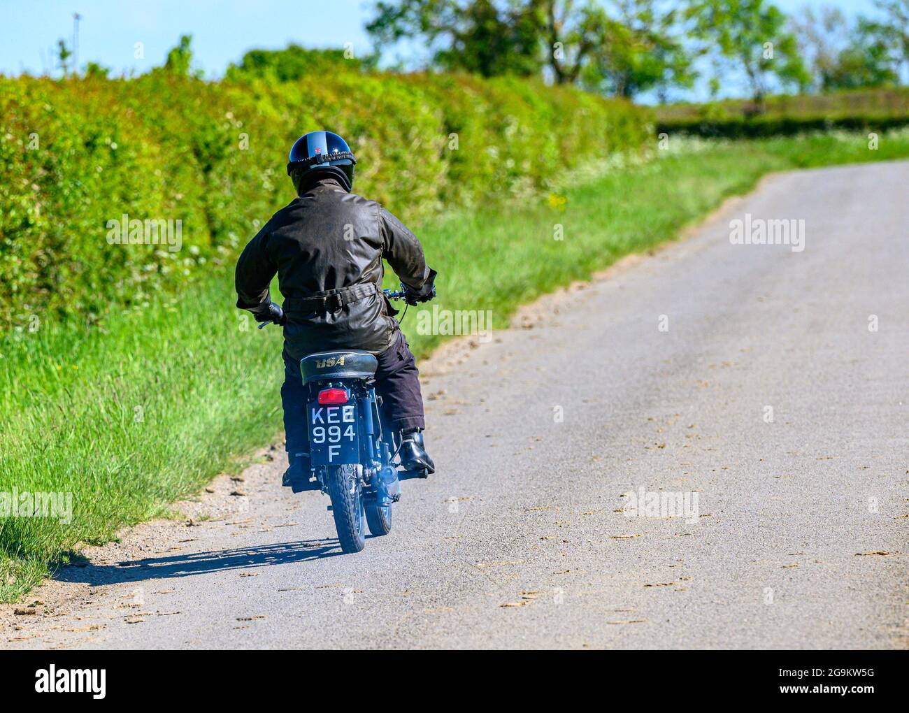 The 1966 D14/4 175cc BSA Bantam Motorcycle, a popular vintage ...