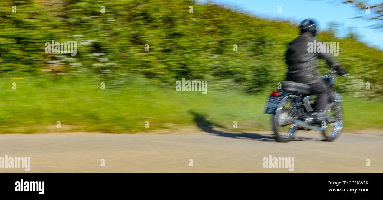The 1966 D14/4 175cc BSA Bantam Motorcycle, a popular vintage ...