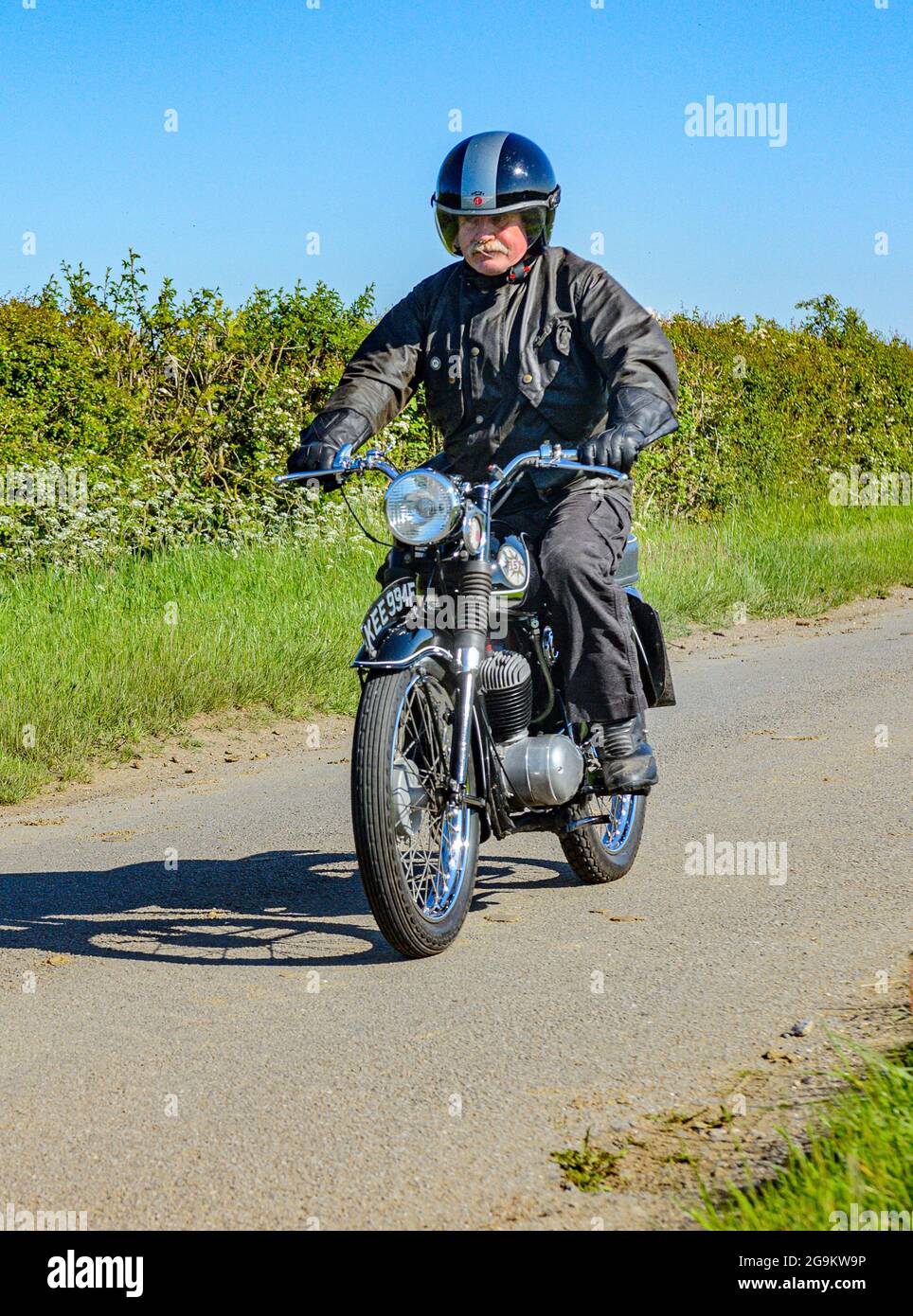 The 1966 D14/4 175cc BSA Bantam Motorcycle, a popular vintage ...