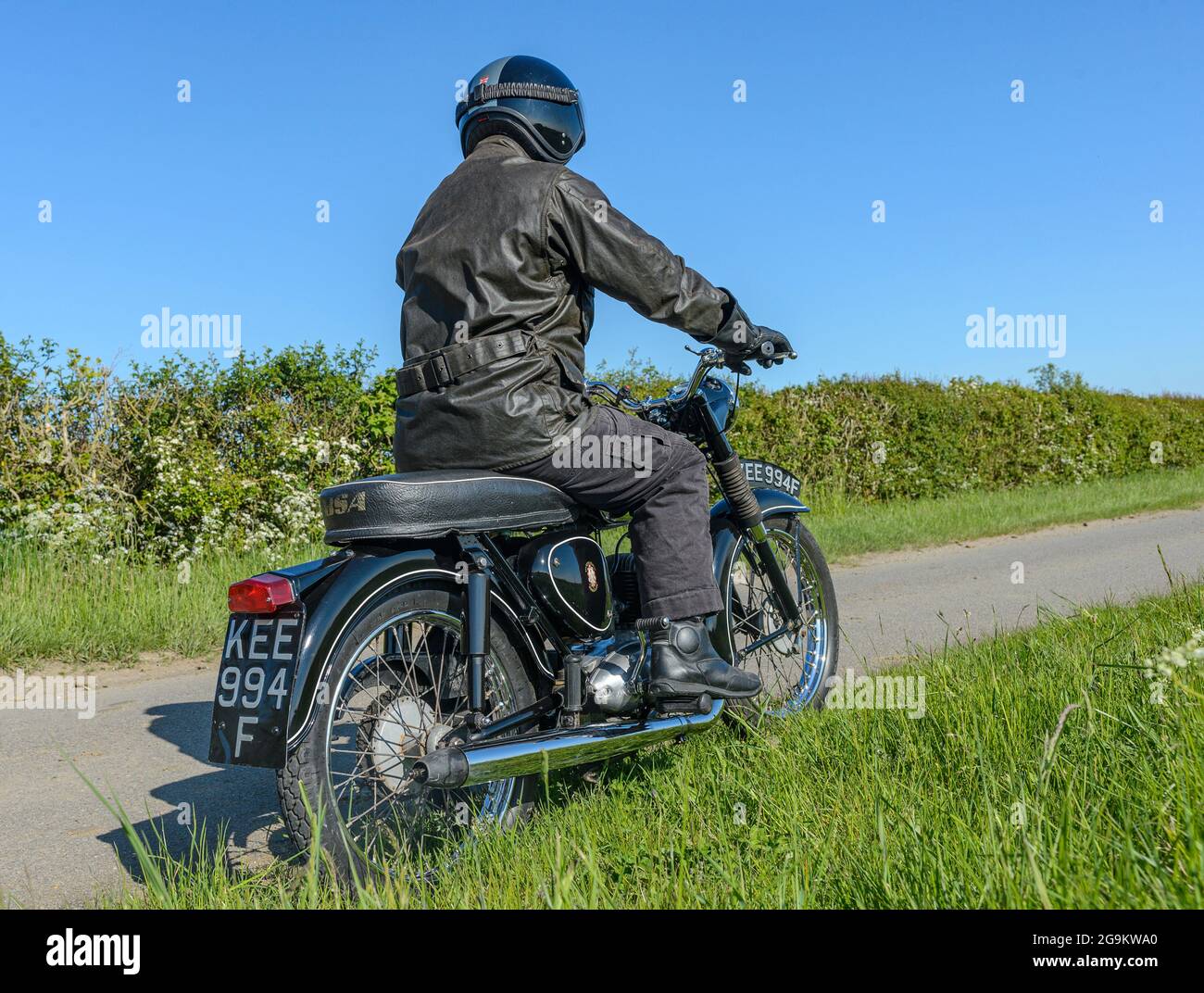 The 1966 D14/4 175cc BSA Bantam Motorcycle, a popular vintage ...