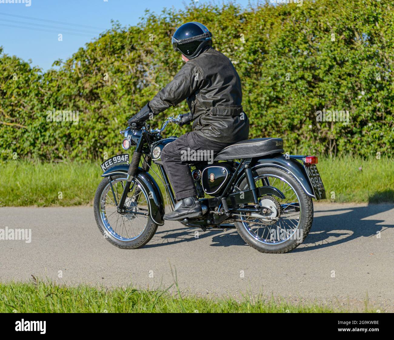 The 1966 D14/4 175cc BSA Bantam Motorcycle, a popular vintage ...