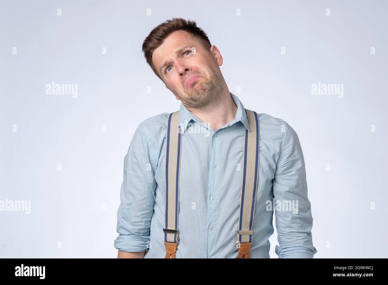 Angry crying man hi-res stock photography and images - Alamy