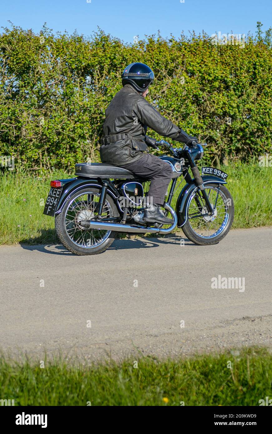 The 1966 D14/4 175cc BSA Bantam Motorcycle, a popular vintage ...