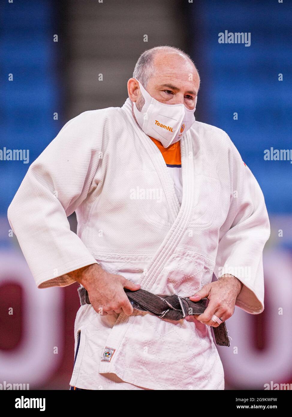 Tokyo, Japan. 27th July, 2021. TOKYO, JAPAN - JULY 27: Coach Jean Paul ...