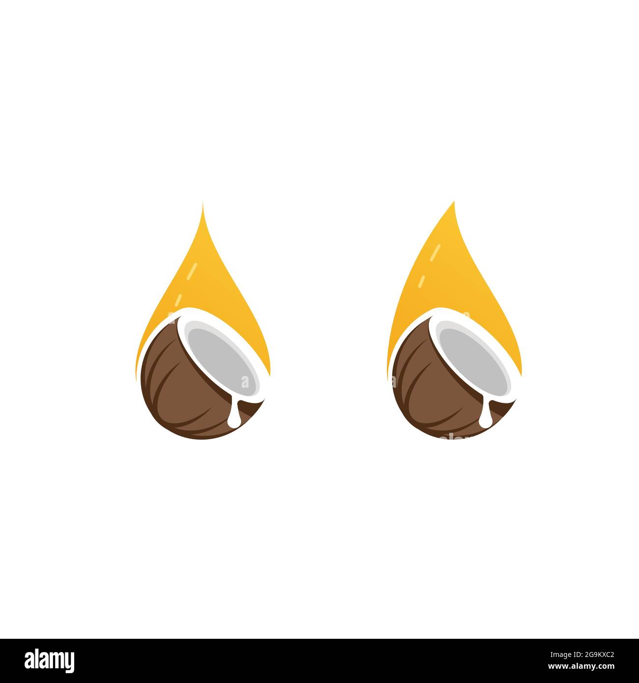 Coconut tree vectors hi-res stock photography and images - Alamy