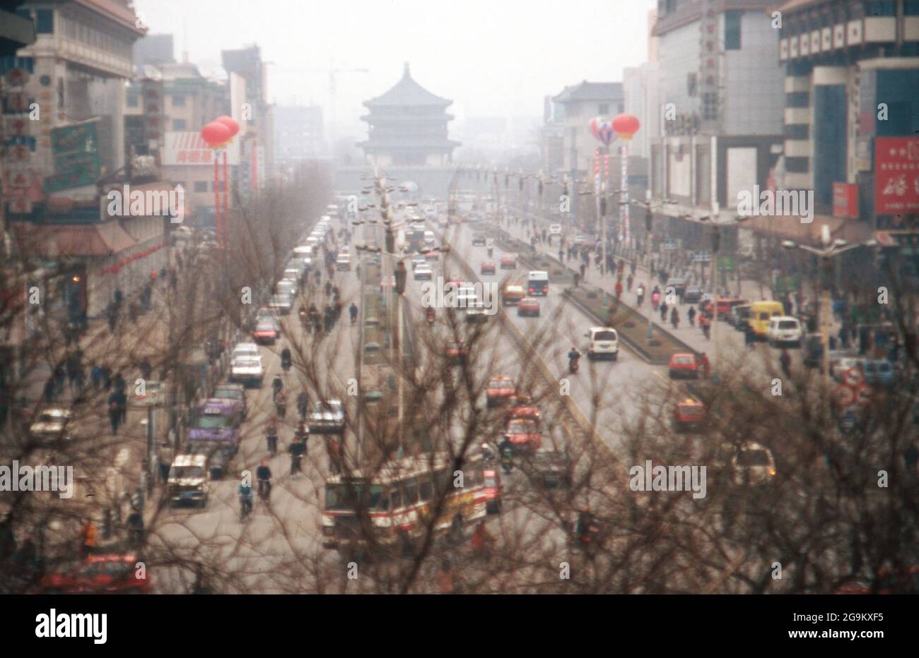 1990s traffic jam hi-res stock photography and images - Alamy
