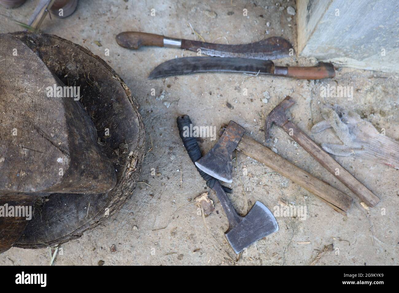 Tools of Qurban Stock Photo - Alamy