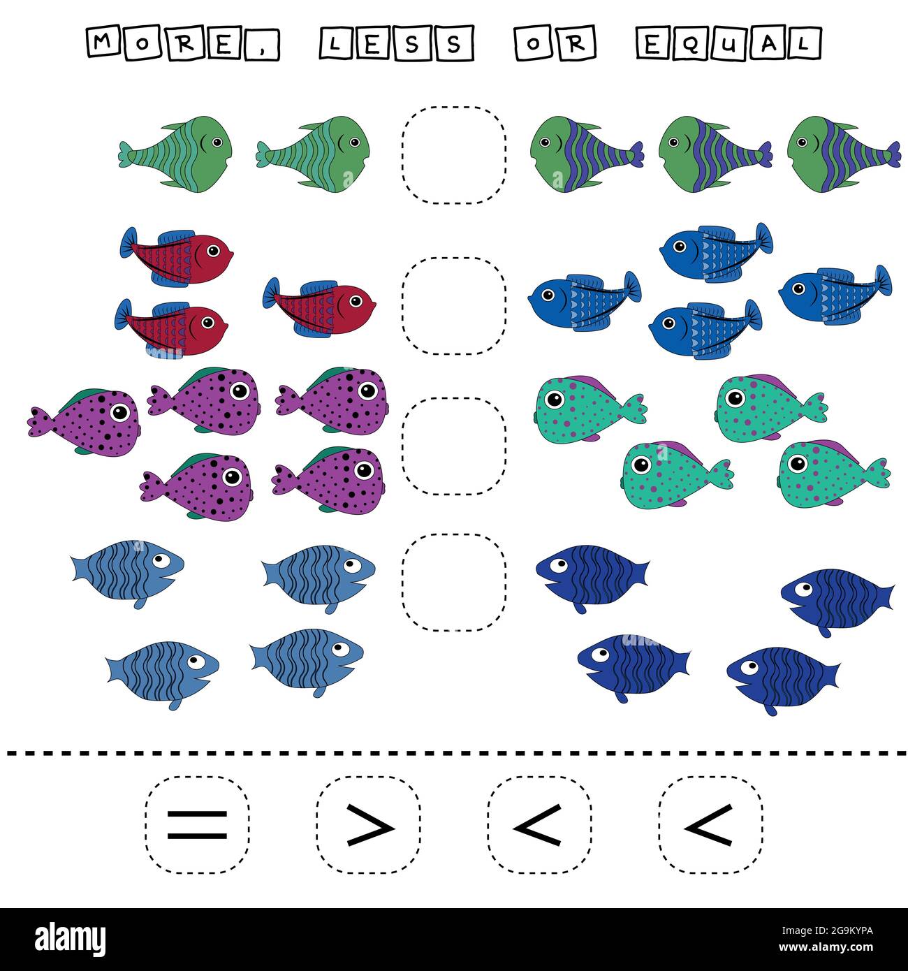 which-is-greater-less-or-equal-game-with-funny-fishes-worksheet-for