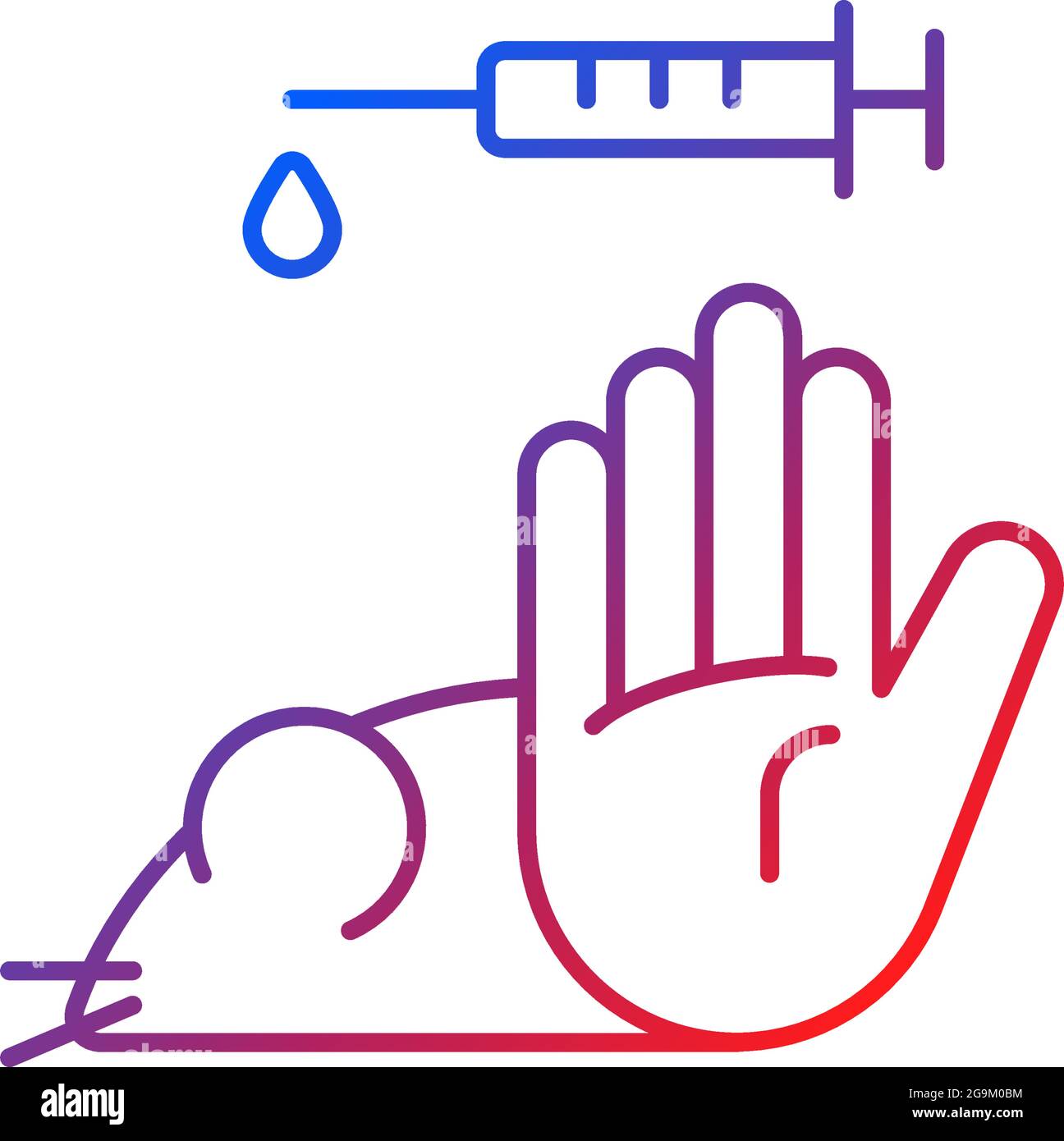 No mice testing gradient linear vector icon Stock Vector Image & Art ...