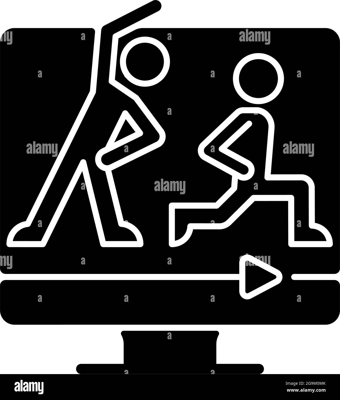 Gym exercise classes Black and White Stock Photos & Images - Alamy