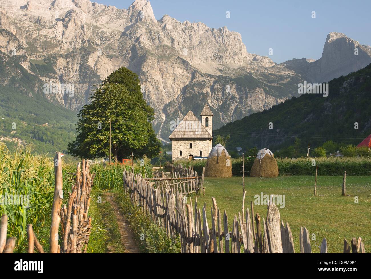 Theth church hi-res stock photography and images - Alamy