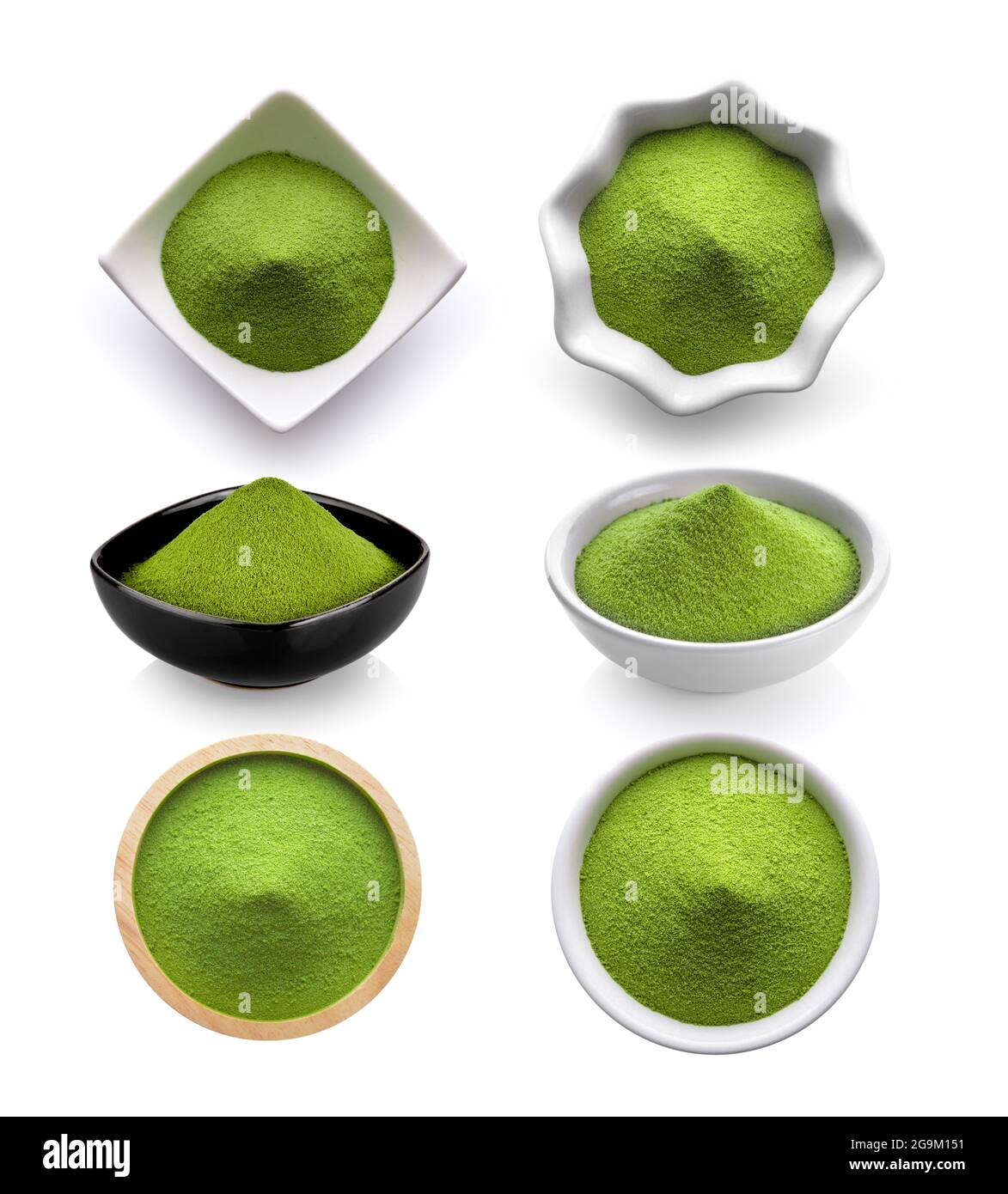 Green tea powder in hi-res stock photography and images - Alamy