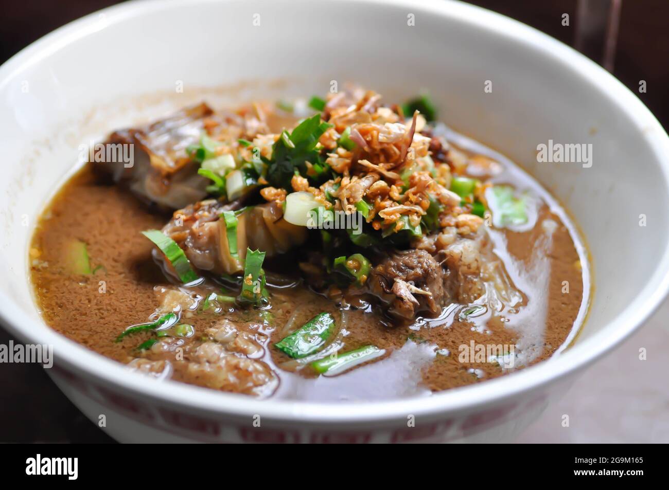 noodles, Chinese noodles or beef noodles or beef soup Stock Photo - Alamy