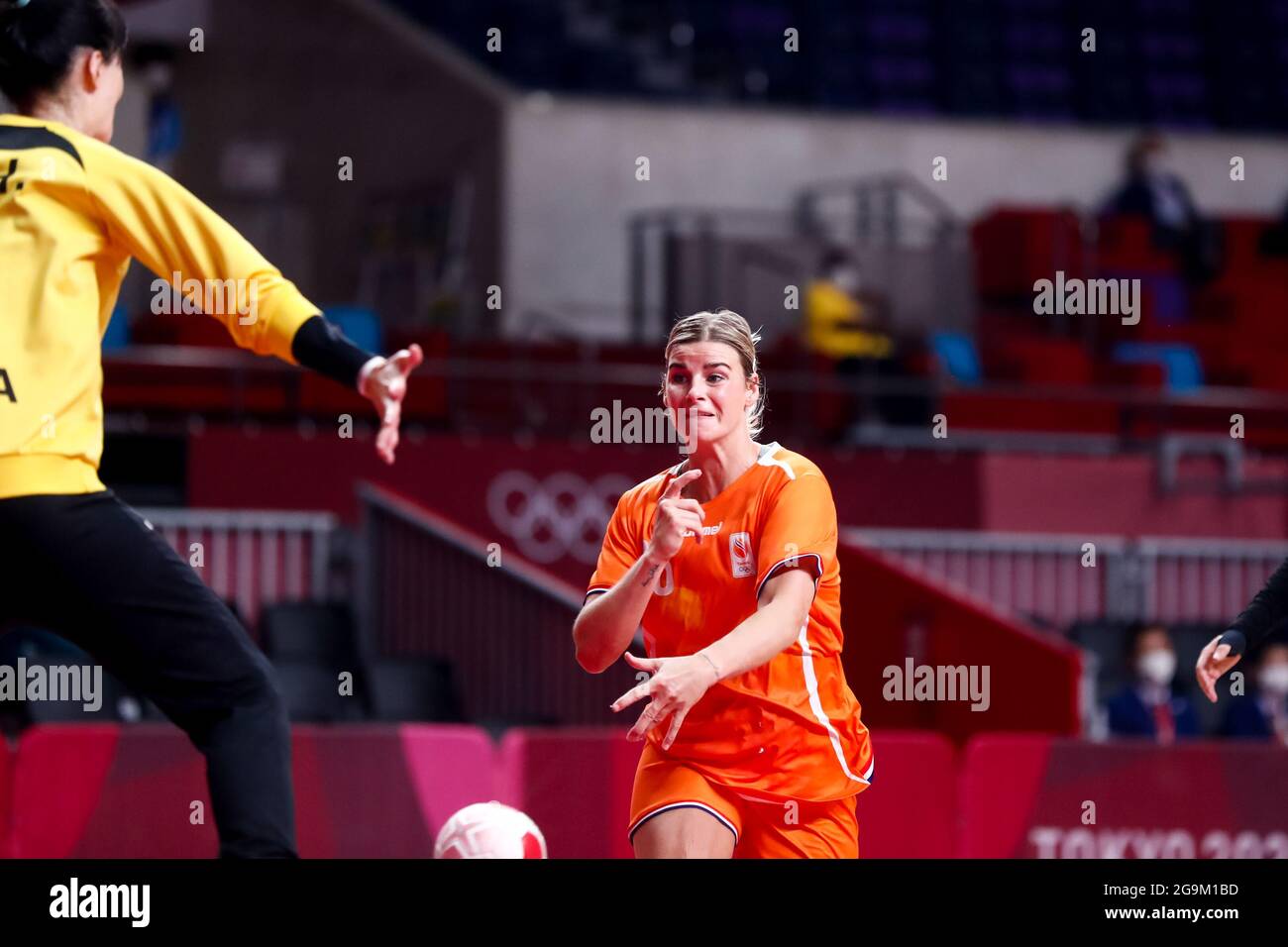 Tokyo, Japan. 27th July, 2021. TOKYO, JAPAN - JULY 27: Angela Malestein ...