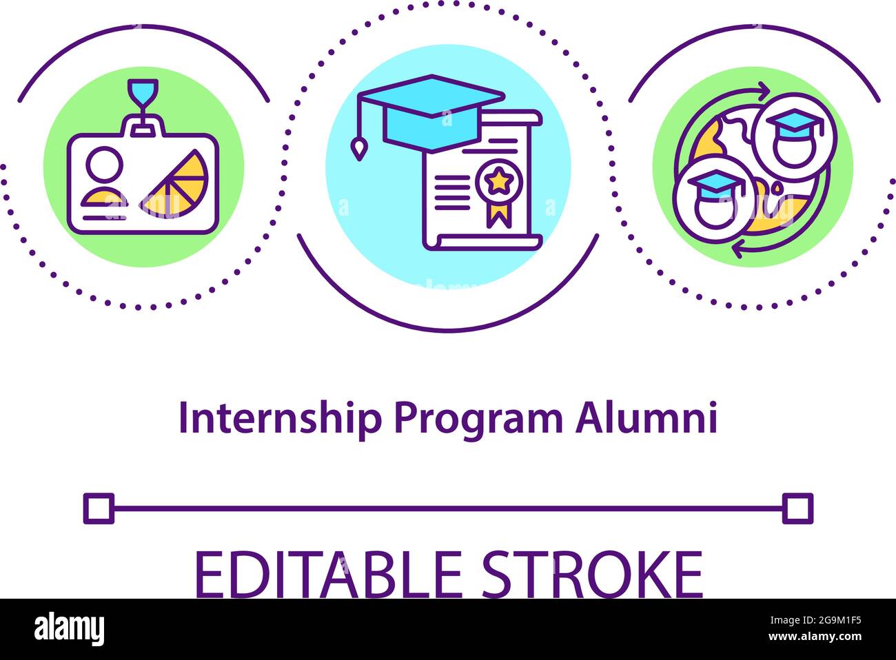 Program pupil Stock Vector Images - Alamy