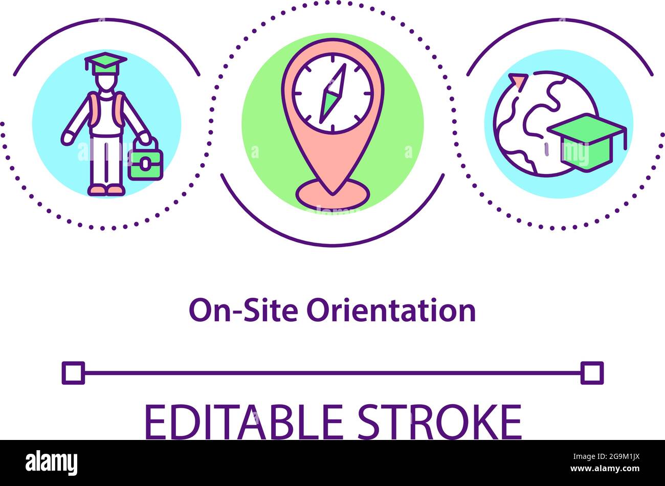 College Orientation Icons