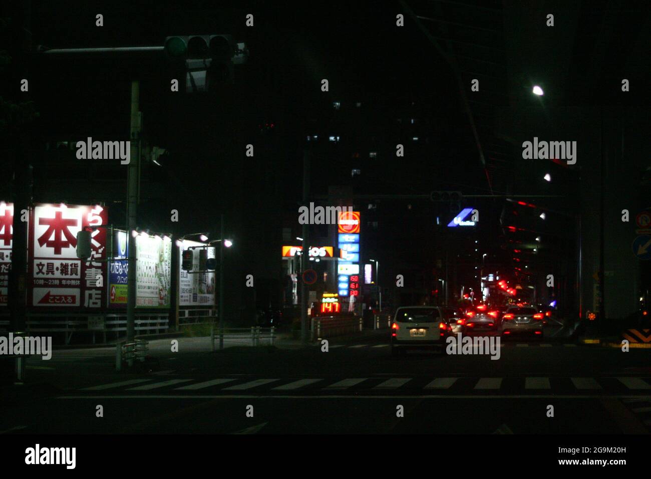 Night Drive - Japan Stock Photo - Alamy